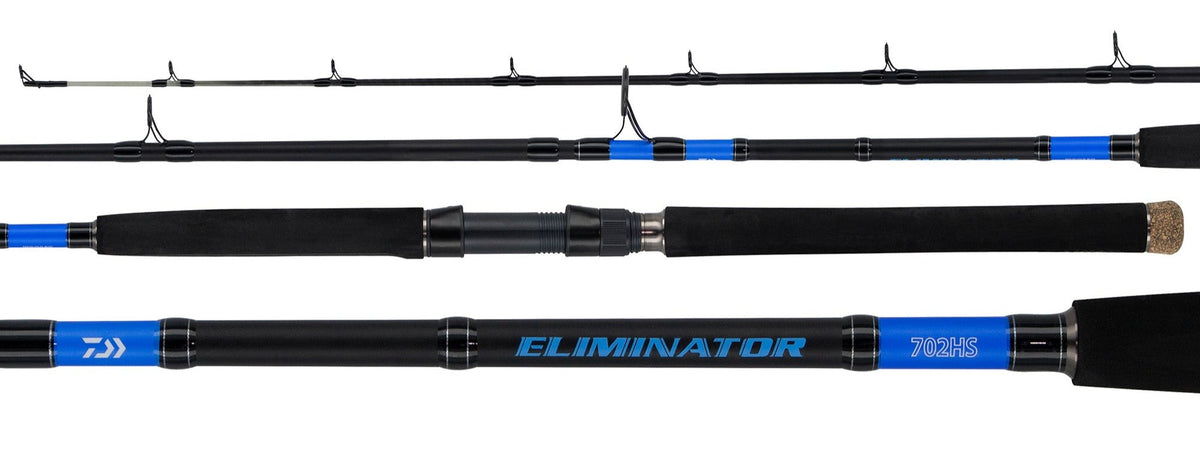 Eliminator Spin & Baitcast Rods – Daiwa NZ