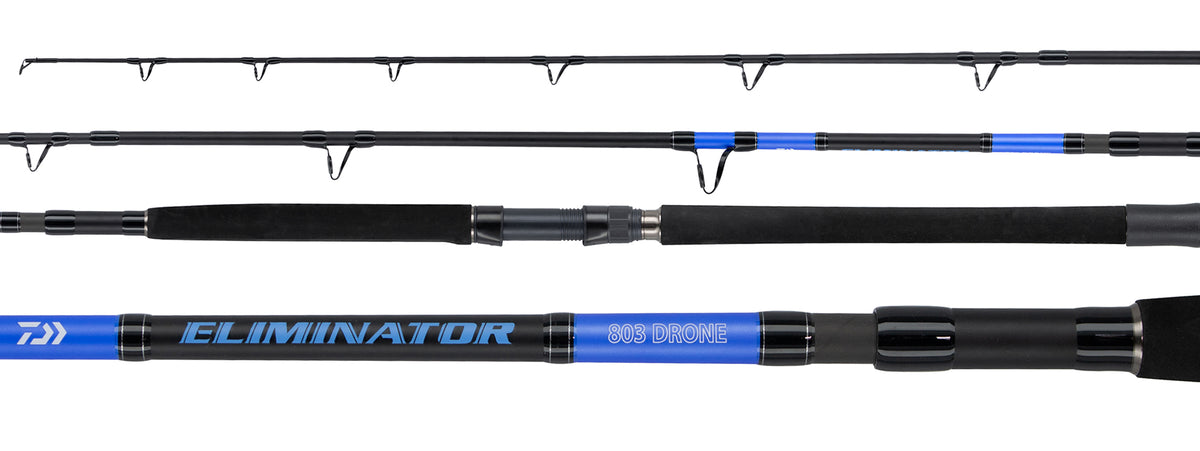 Eliminator Spin & Baitcast Rods – Daiwa NZ