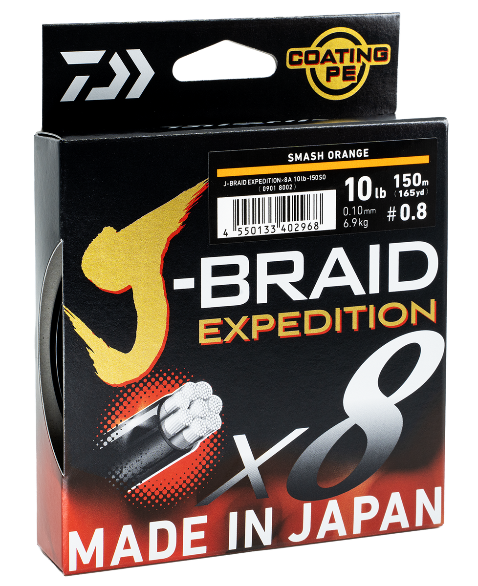 J-Braid Expedition Braid | Daiwa NZ