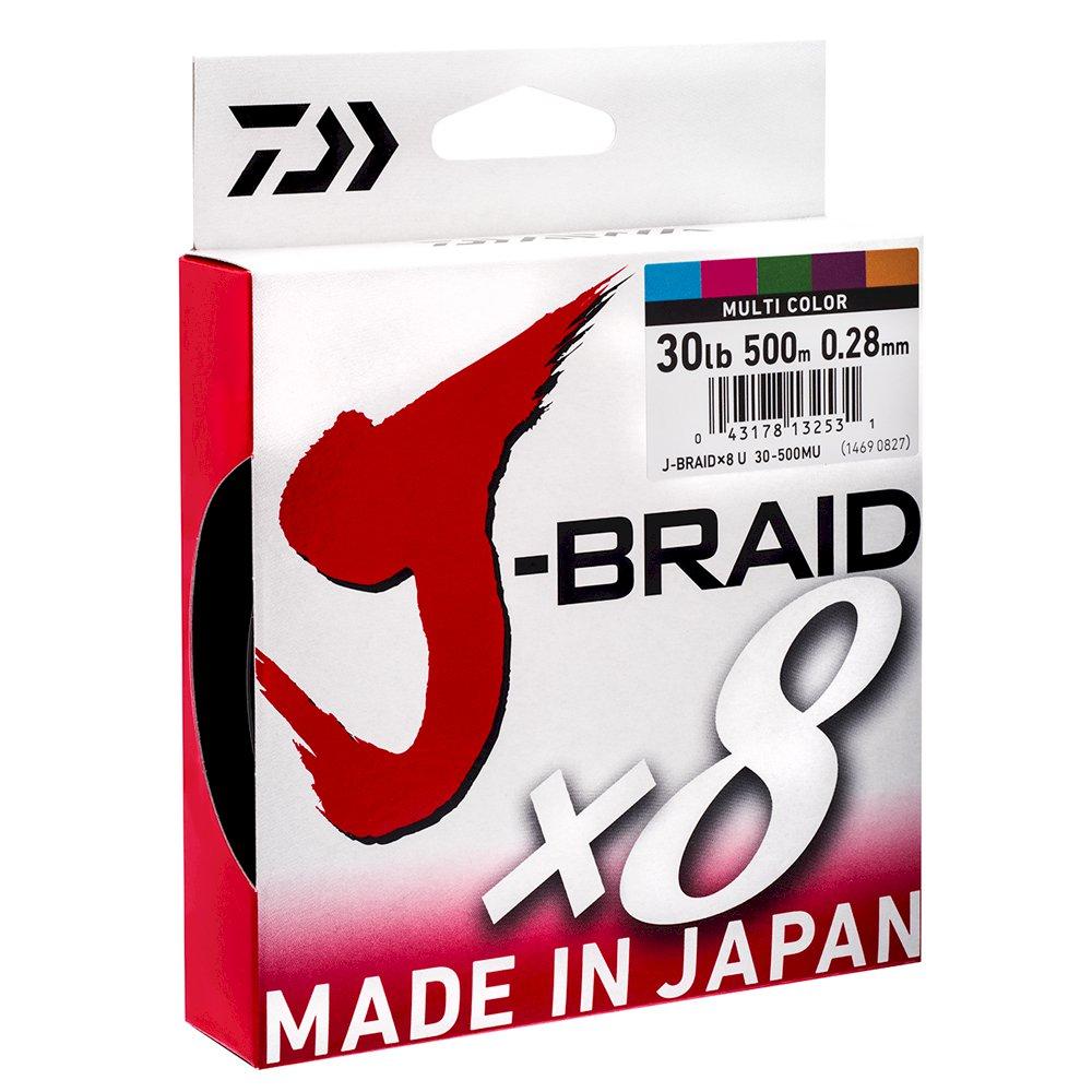 J-Braid 8 - Multi-Colour Fishing Line – Daiwa NZ